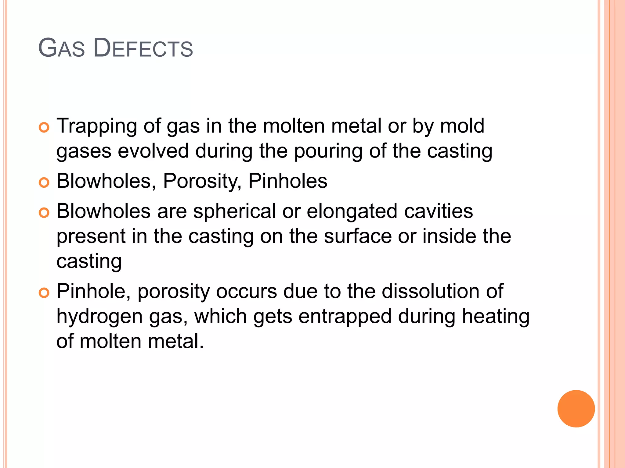 Casting defects | PPTX