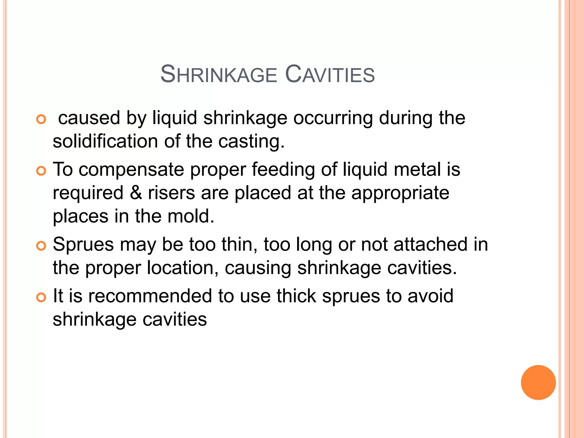 Casting defects | PPTX