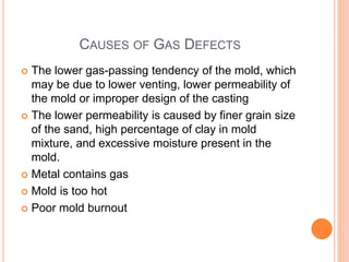 Casting defects | PPTX