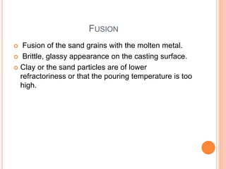 Casting defects | PPTX