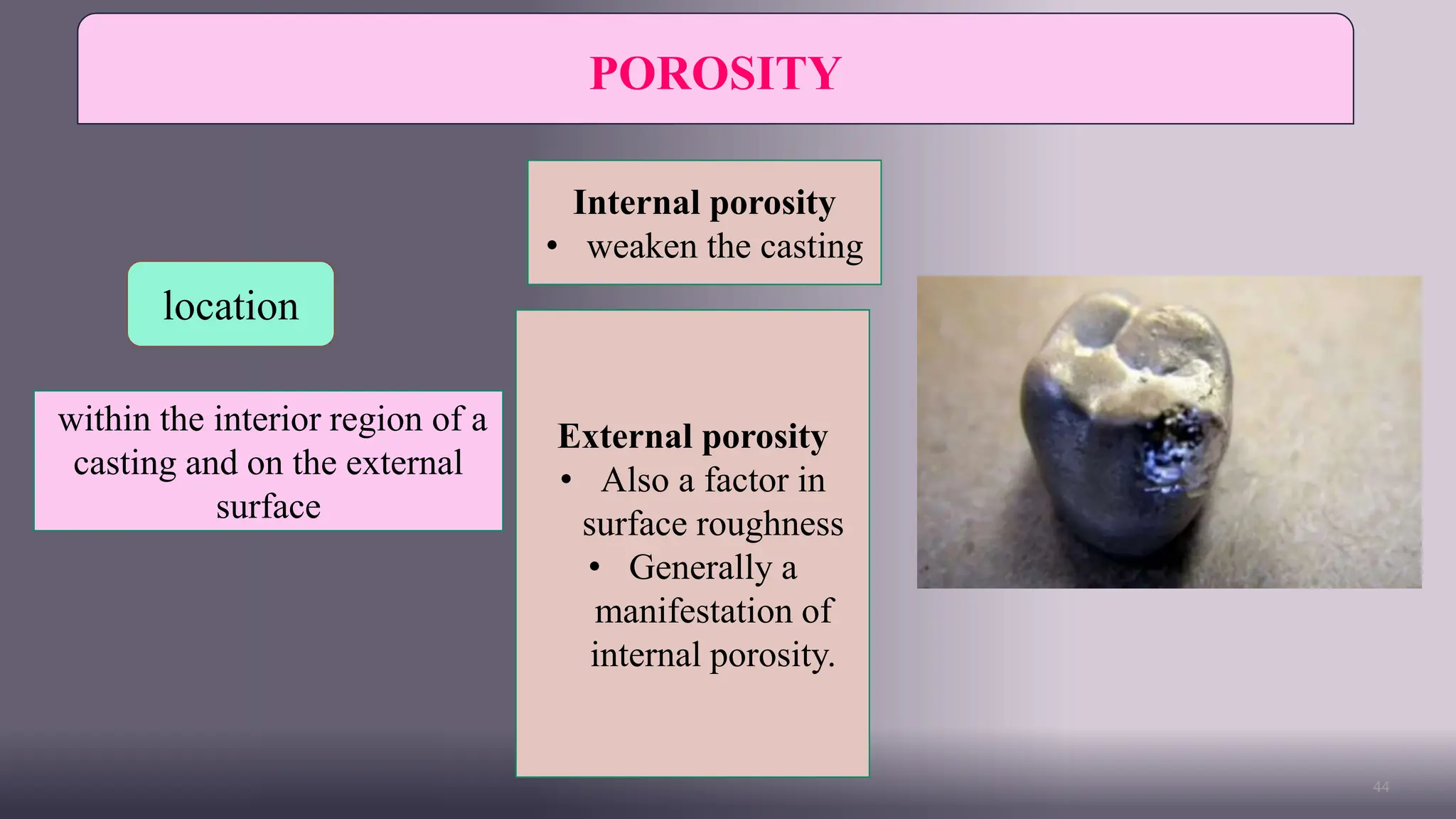 Casting defects in dentistry | PPTX