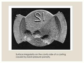 Casting defects & prevention in Endodontics | PPTX