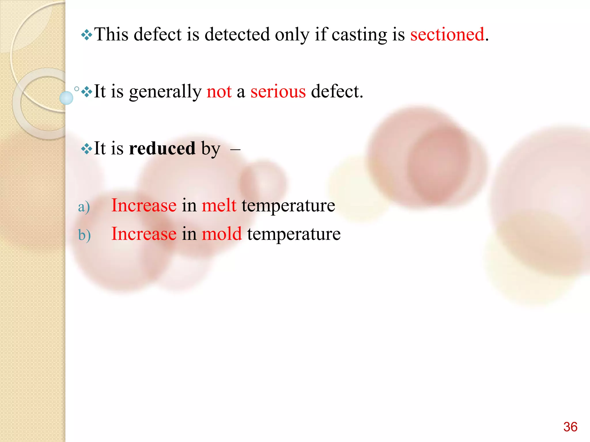 Casting defects in dentistry | PPTX