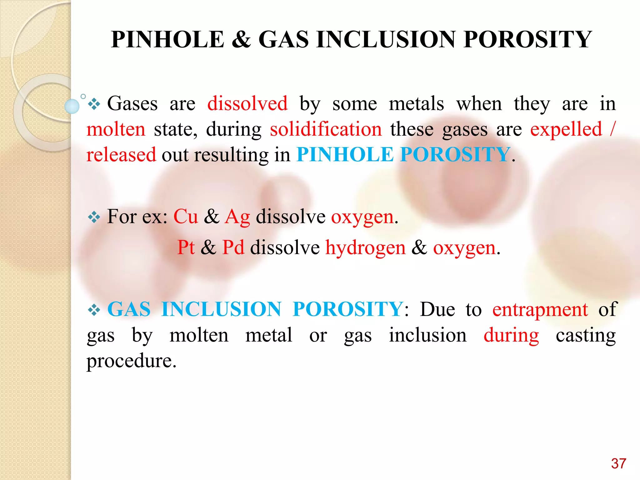 Casting defects in dentistry | PPTX
