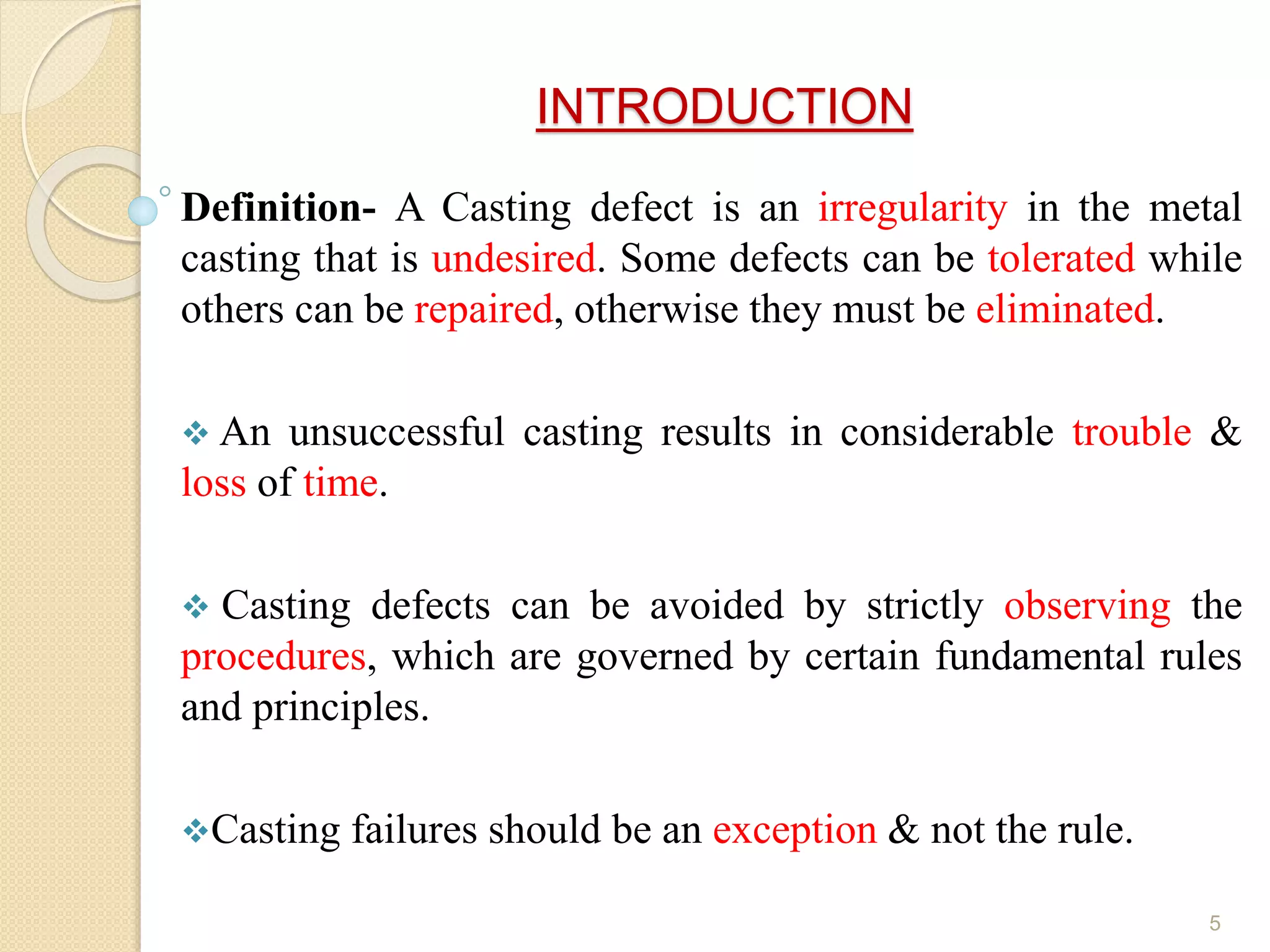 Casting defects in dentistry | PPTX