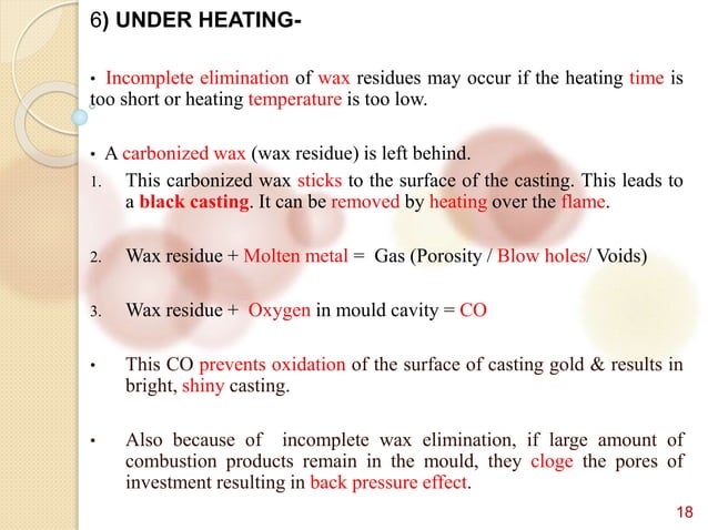 Casting defects in dentistry | PPTX | Candle and Soap Making | Arts and ...