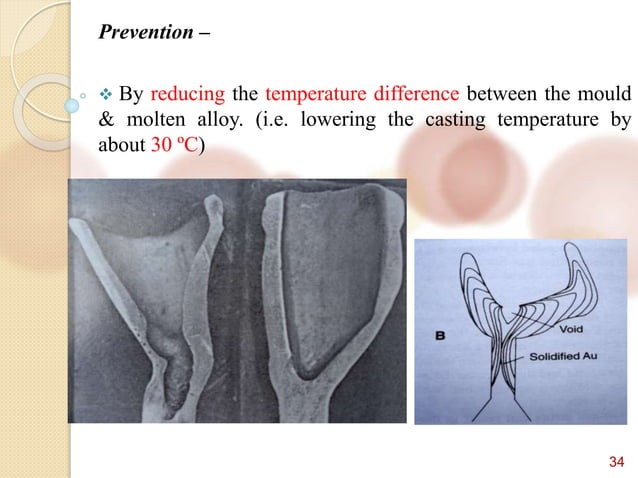 Casting defects in dentistry | PPTX | Candle and Soap Making | Arts and ...