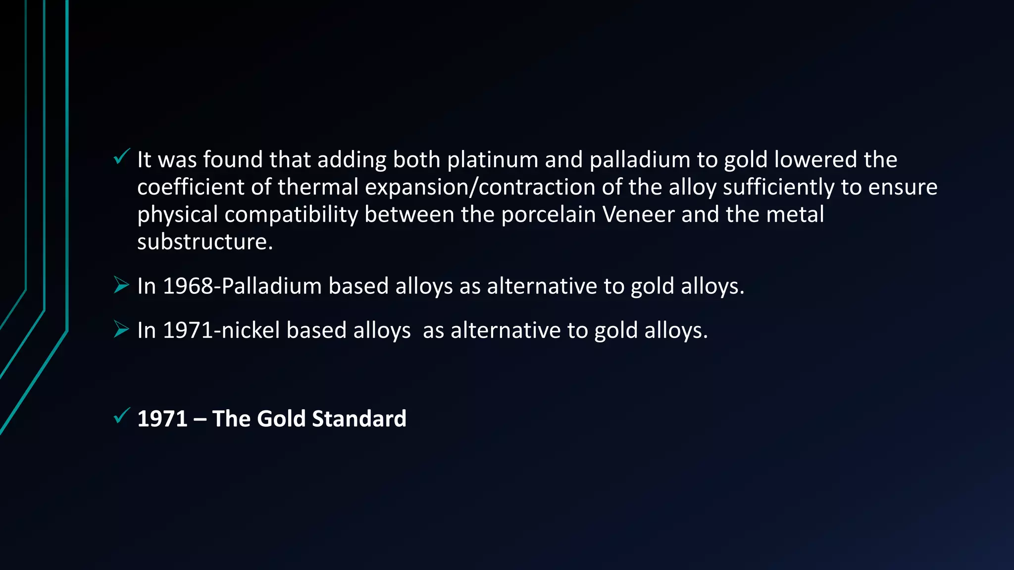 Casting gold alloys | PPTX