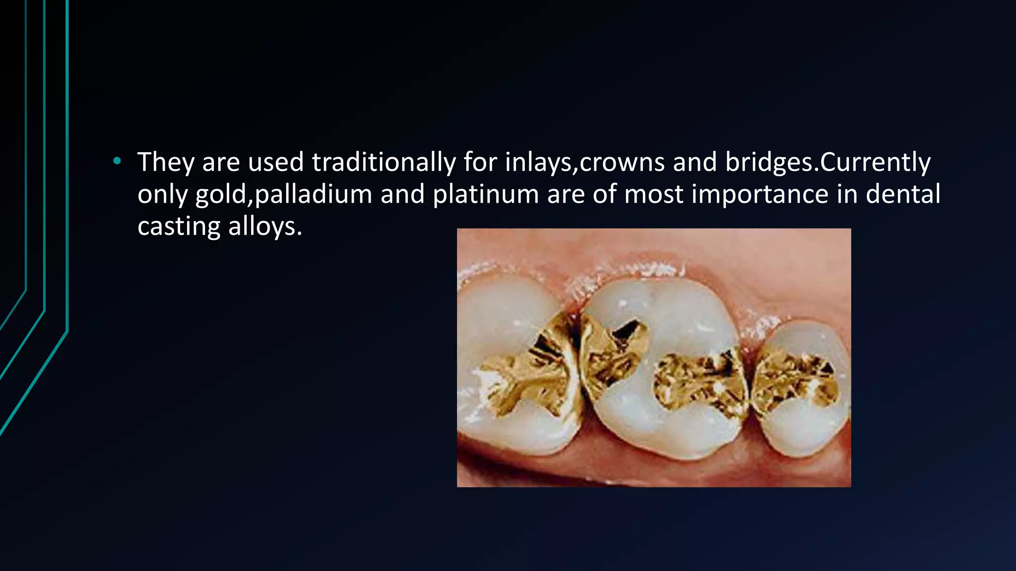 Casting gold alloys | PPTX
