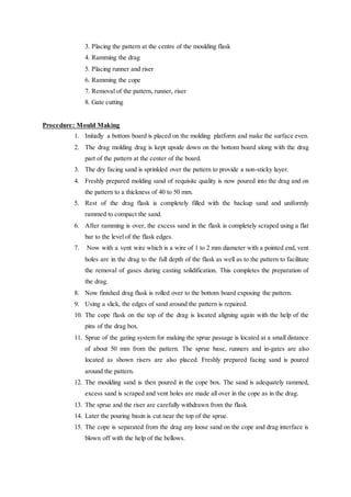 Casting lab manual | DOCX