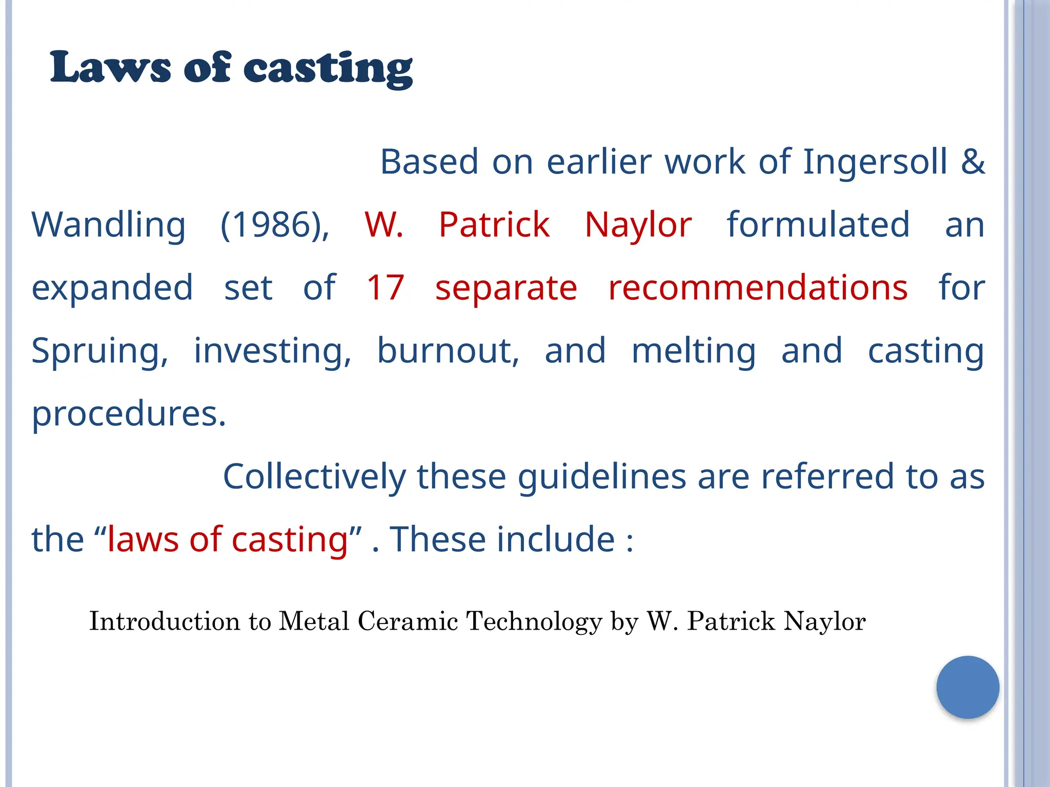 casting laws & defects in prosthodontics.pptx