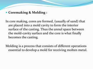 Casting and its types | PPT