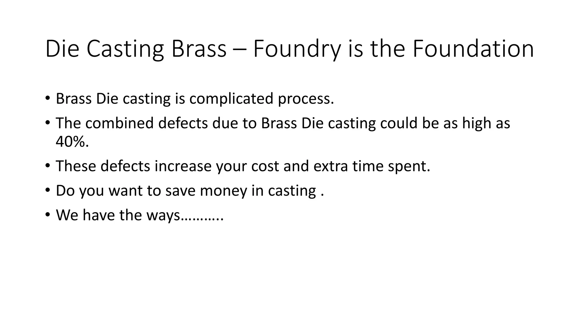 Casting problems | PPT