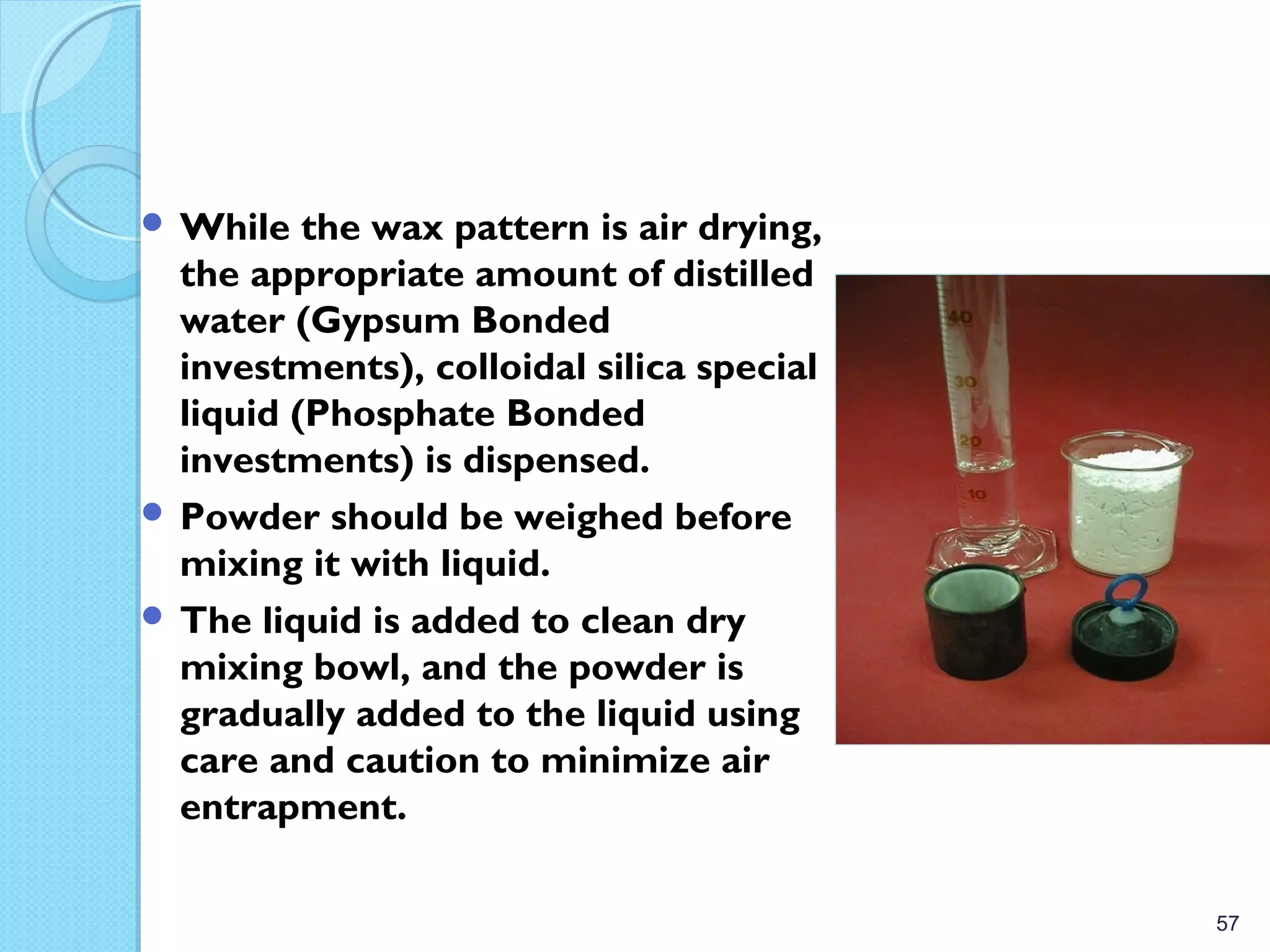 Casting procedures in dentistry | PPT