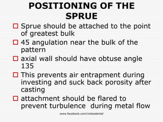 Casting procedure | PPTX