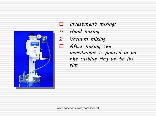 Casting procedure | PPTX