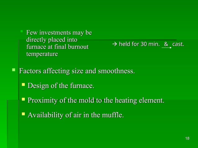 dental CASTING PROCEDURE CASTING PROCEDURE.PPT