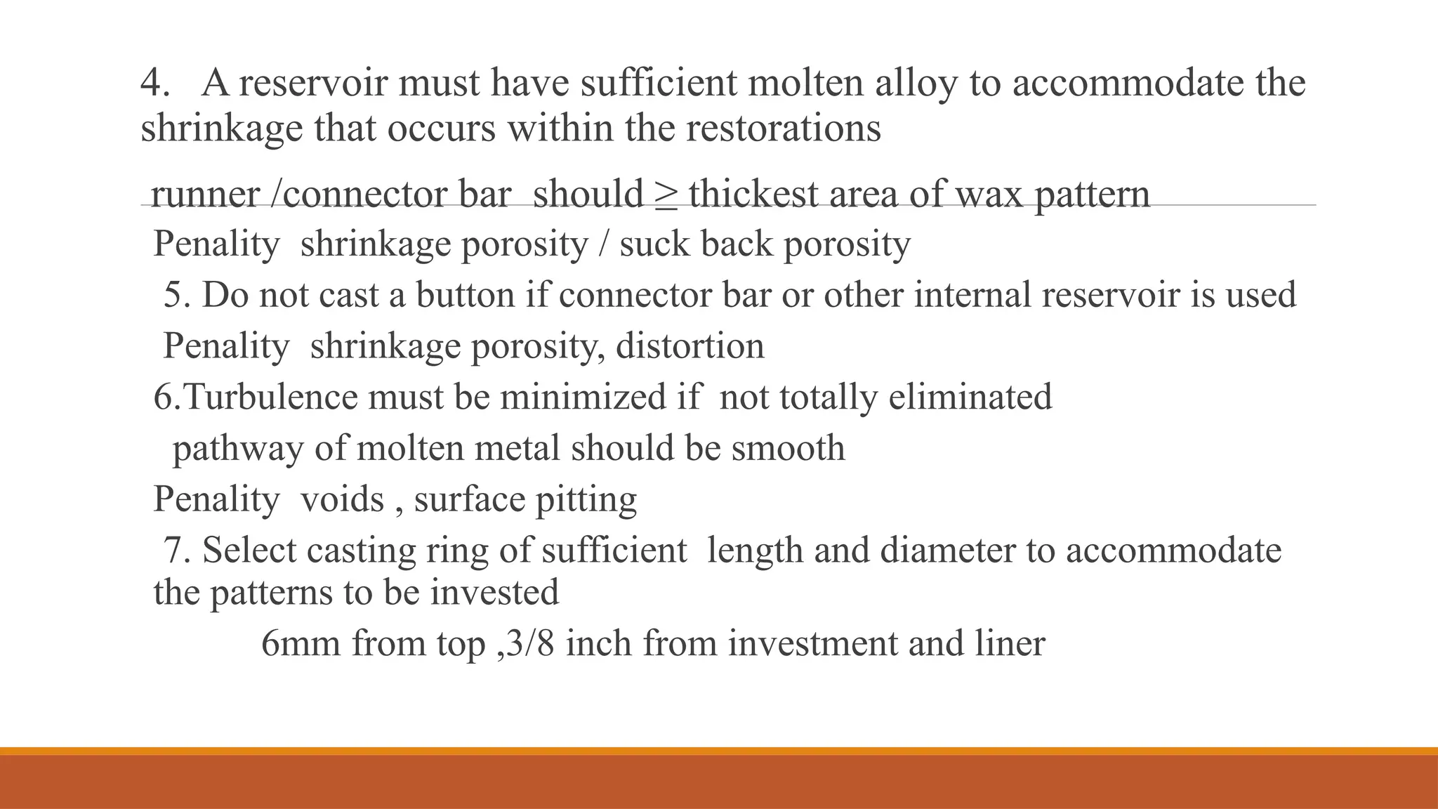 Casting procedure defect of indirect restoration .pptx