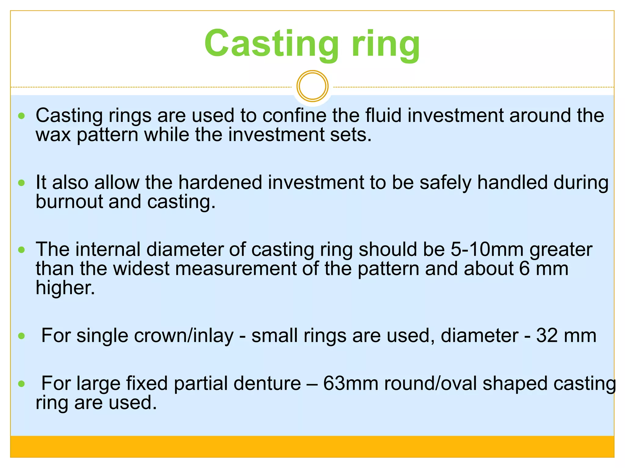 Casting procedures | PPTX