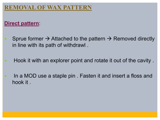Casting procedures | PPTX
