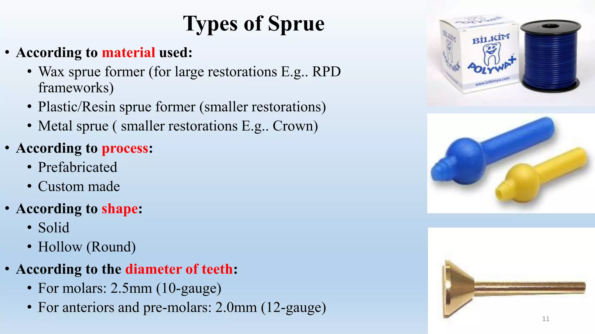 Casting Procedures & Casting Defects in Dentistry | PPTX