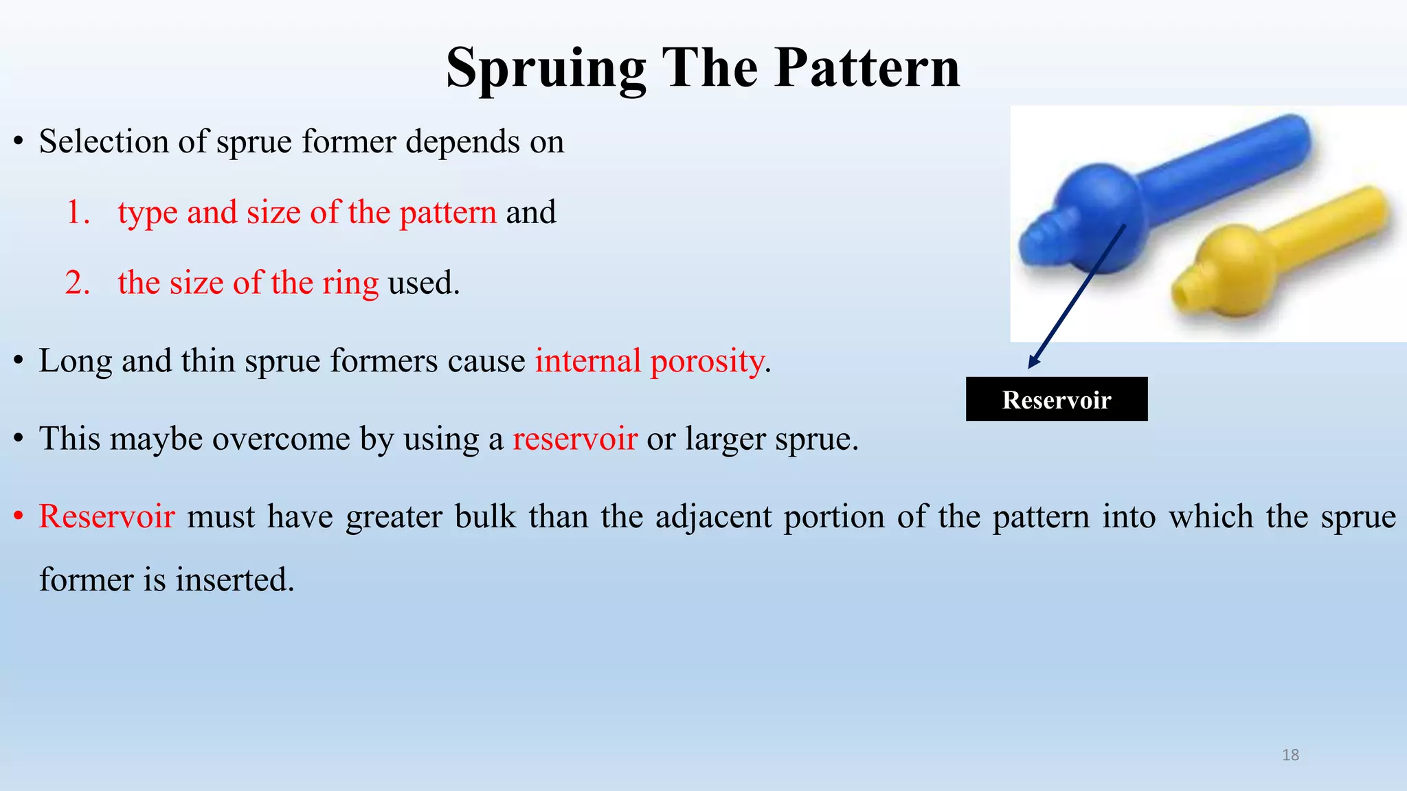 Casting Procedures & Casting Defects in Dentistry | PPTX