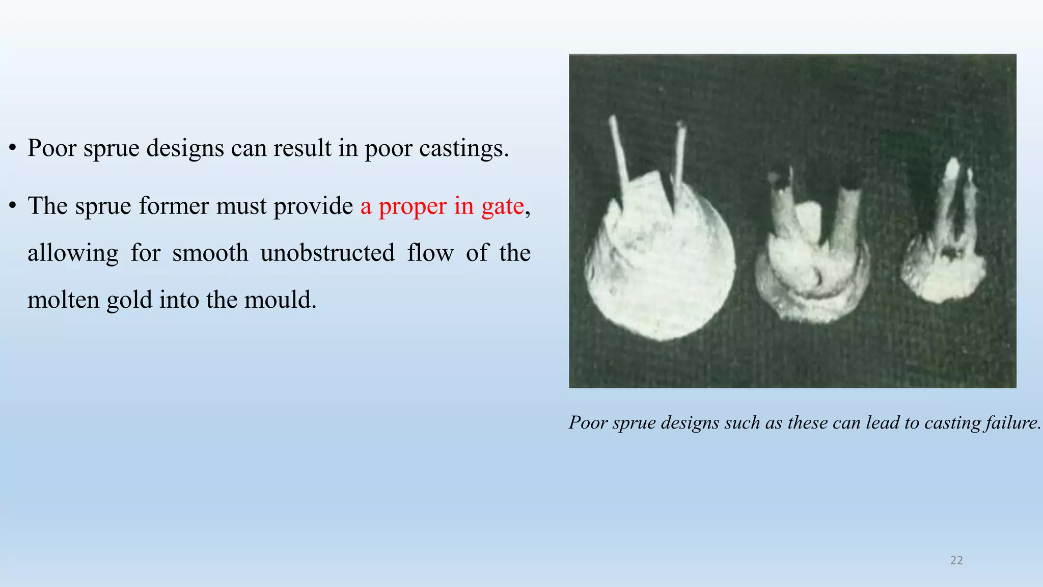 Casting Procedures & Casting Defects in Dentistry | PPTX