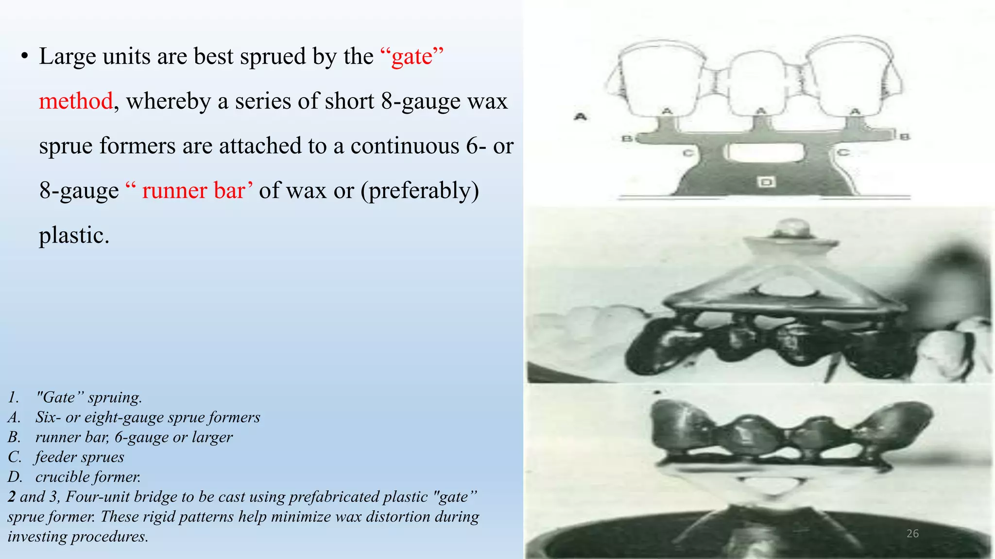 Casting Procedures & Casting Defects in Dentistry | PPTX