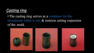 Casting procedures | PPTX