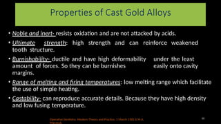 cast metal restorations ( inlay & onlay )in dentistry | PPTX
