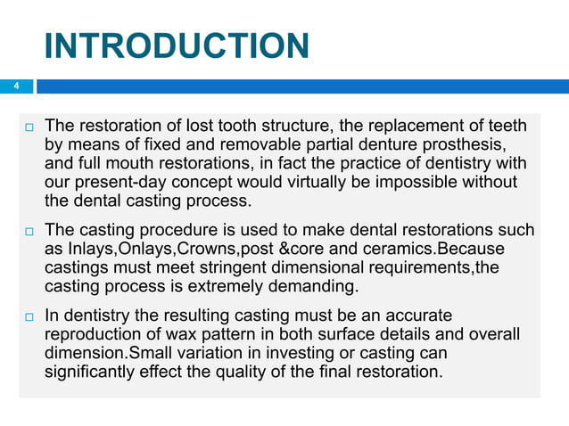 Casting Procedures and Defects | PPTX