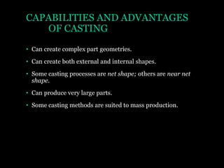 Casting process | PPTX