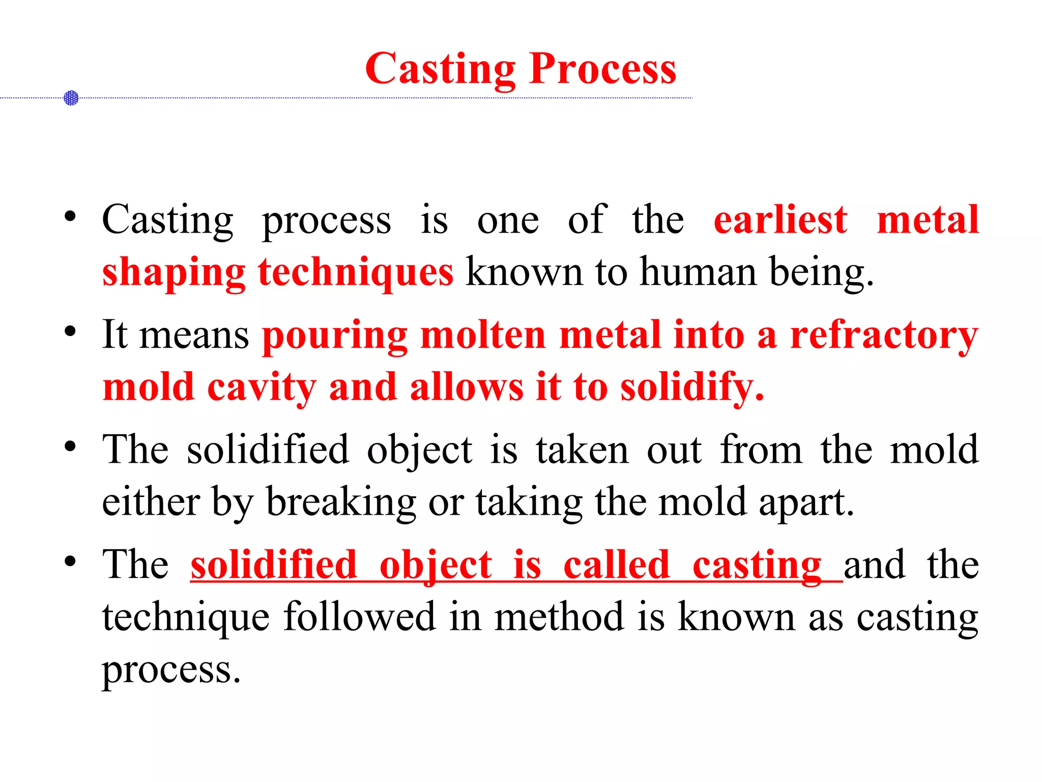 Casting process | PPT