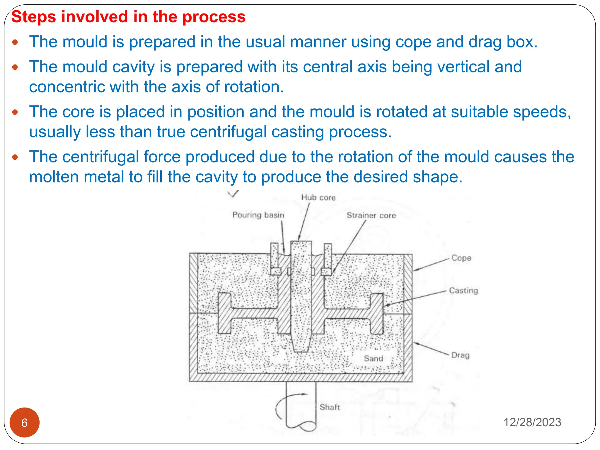 Casting Process and different types of casting defects | PPTX