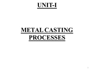 Casting Processes | PPT