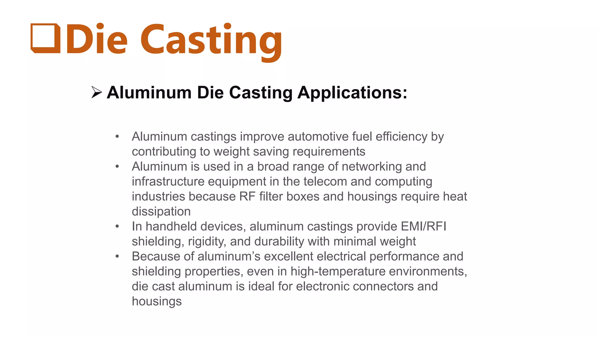 Casting processes of aluminum alloys | PDF