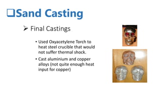 Casting processes of aluminum alloys | PDF