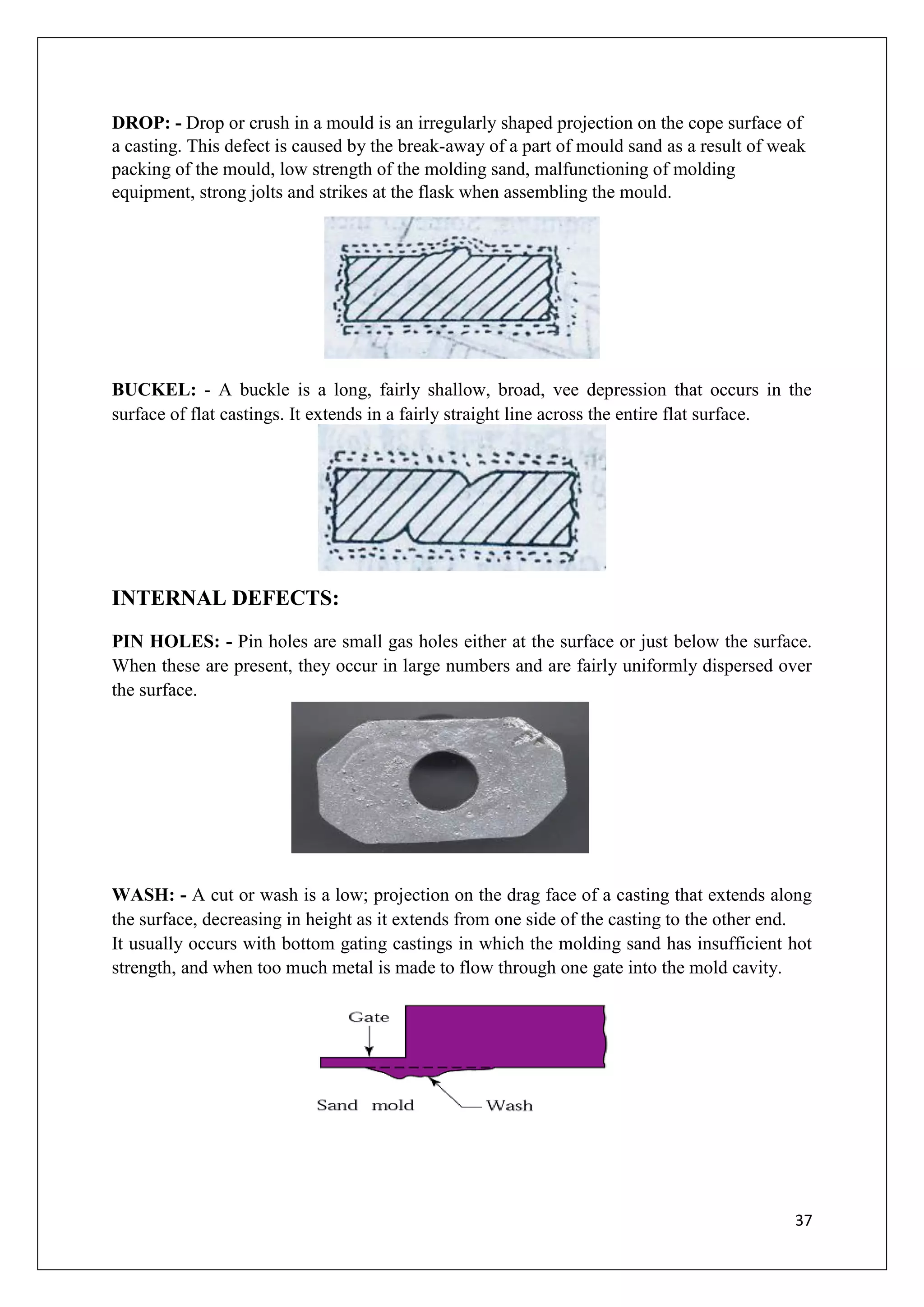 Casting process and moulding process file for trainning report complet ...