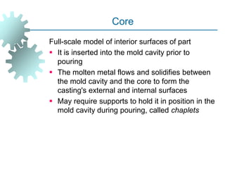 Introduction to Casting Processes in Manufacturing | PPT