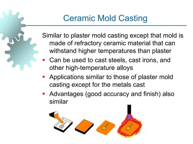 Introduction to Casting Processes in Manufacturing | PPT