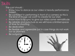 Casting requirements | PPTX