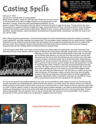 Casting spells | PDF | Magic and Illusion | Hobbies & Interests