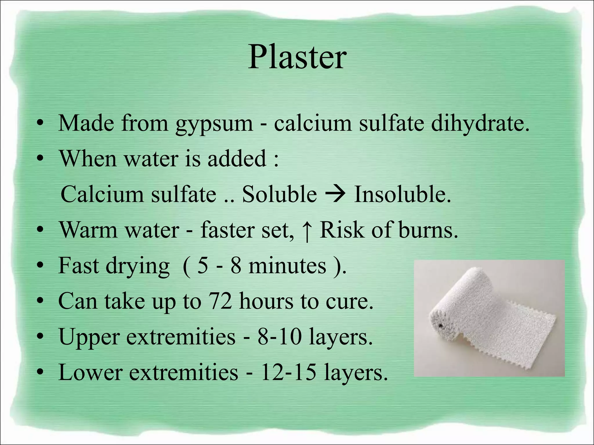 Casting and splinting | PPT