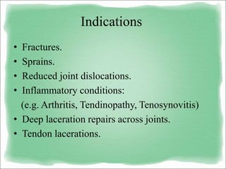 Casting and splinting | PPT