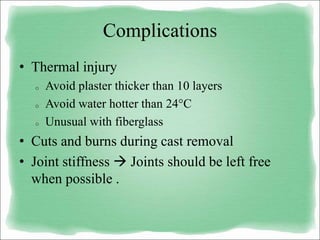 Casting and splinting | PPT