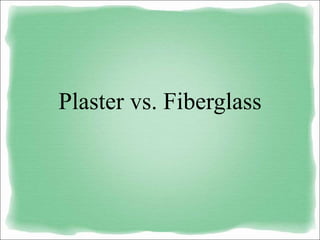 Casting and splinting | PPT | First Aid | Injuries