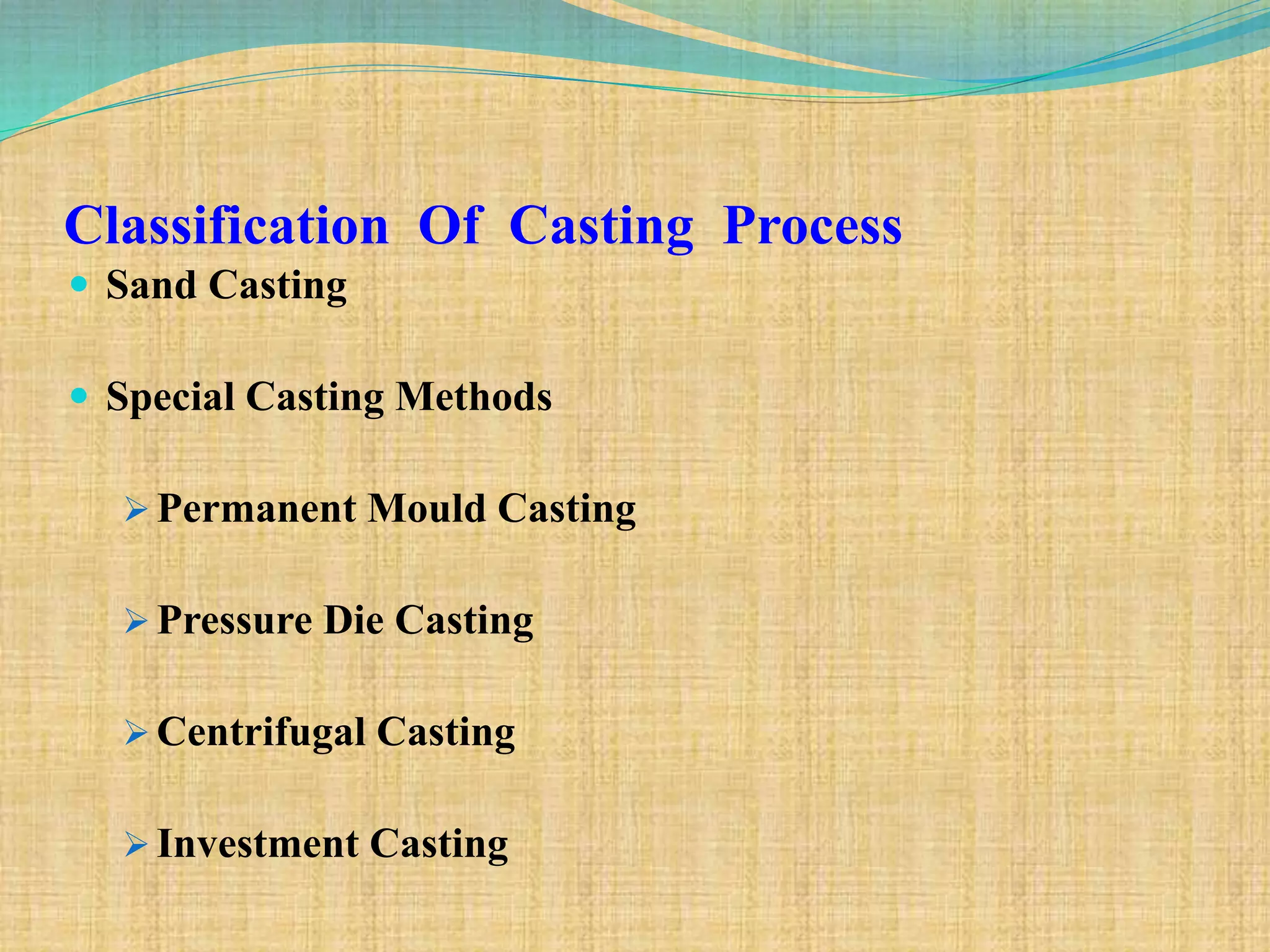 Casting technique | PPTX | Chemistry | Science