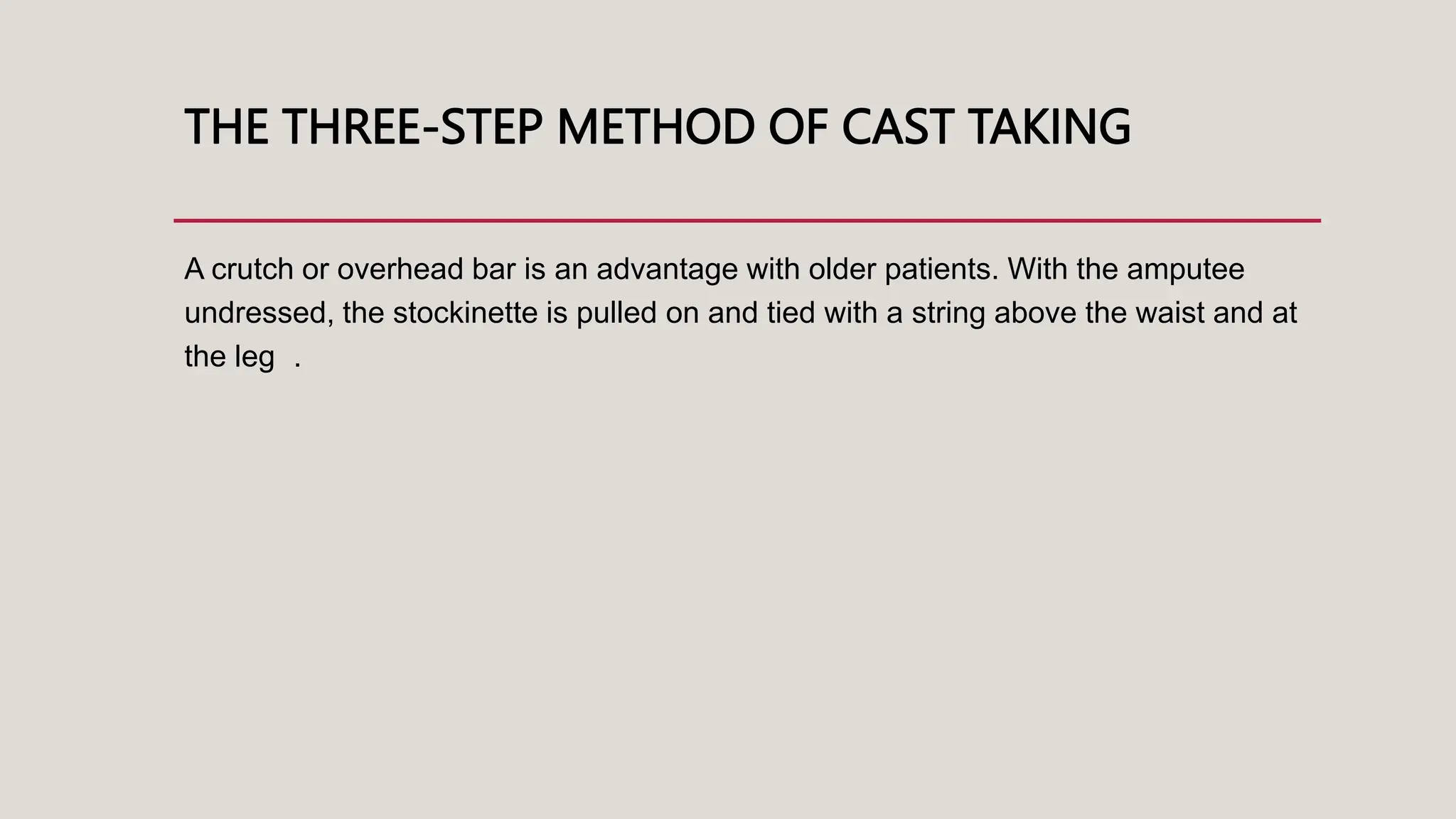 Casting Technique and Modification process of Hip Disarticulation.pptx