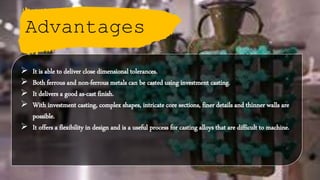 Types of Casting Process | PPTX