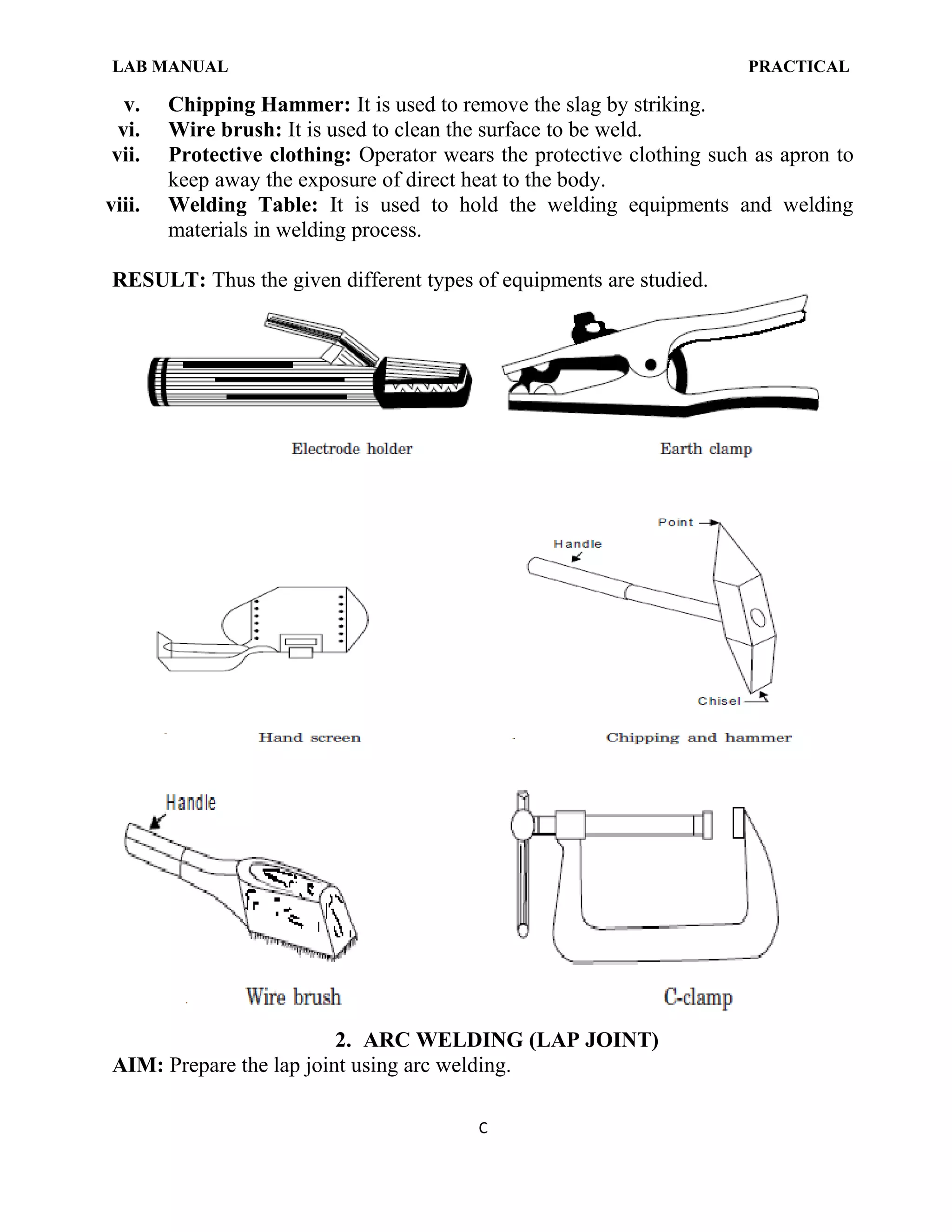 Casting,welding and metal forming lab manual | PDF